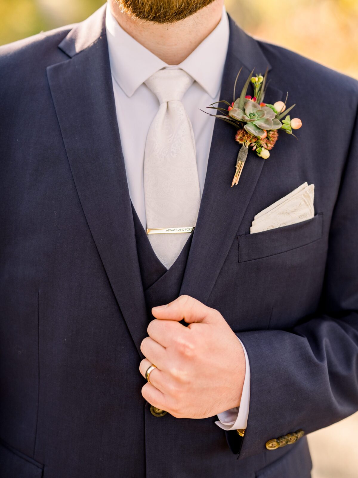 Emily + Noah's Southern Roots Meets Midwest Fall Wisconsin Wedding at ...